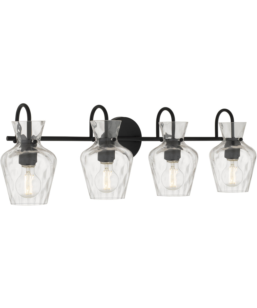 Hollis 4-light Bath Light Matte Black HLL8630MBK