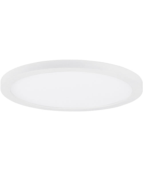 Maxim Chip 11 inch 26W RD LED Flush Mount - 5CCT White 57597WTWT