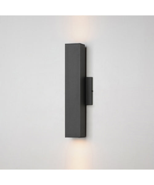 Maxim Culvert 15 inch LED Outdoor Sconce Architectural Bronze 86423ABZ