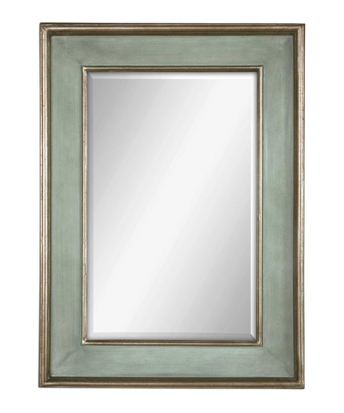 Uttermost Ogden Blue Mirror Hand Rubbed Sky Blue-Green 12640B