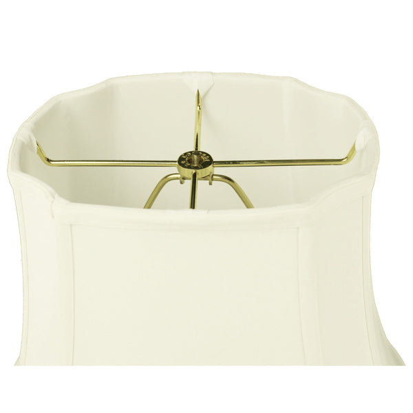 7x12x12 French Oval Piped Egg Shell Lamp Shade