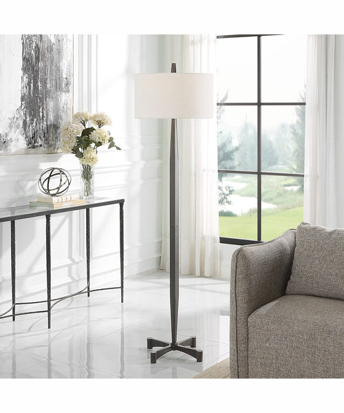 Counteract Rust Metal Floor Lamp 30158