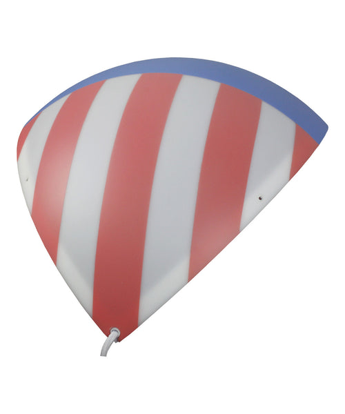 16"W Beacon Triangle Corner Light Plug-In Cord USA Design by Home Conc