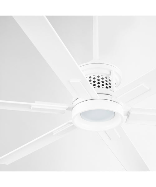 Quorum 65" Zeus Patio Ceiling Fan Studio White 10656-8