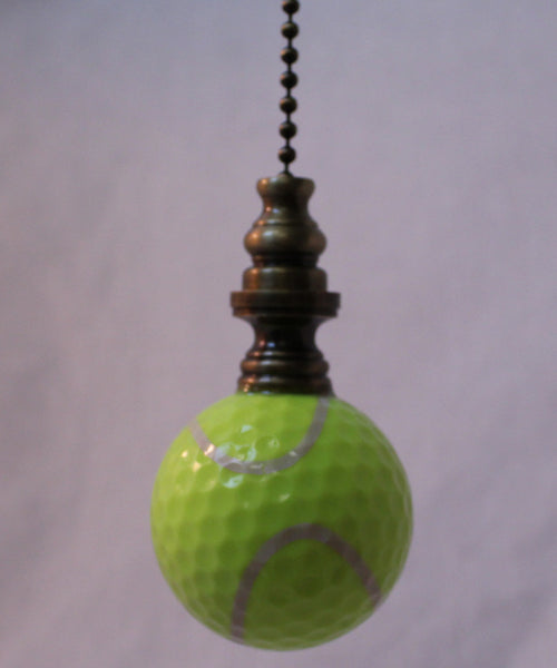 LampsUSA Finials Tennis Ball Lamp Fan Pull FP150A