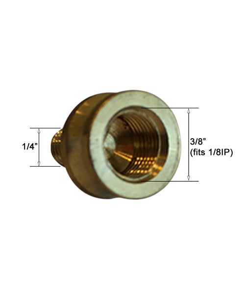 LampsUSA Solid Brass Lamp Reducer 75360