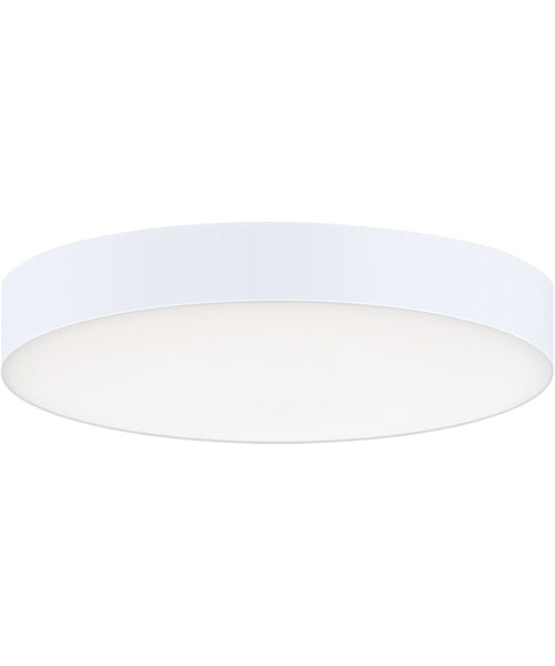 Maxim Trim 9 inch RD LED Surface Mount 4000K 0-10V Dim White 57885WTWT