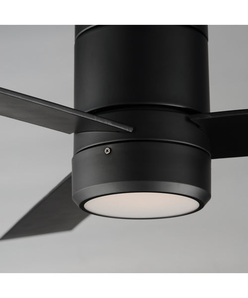 Maxim Tanker 52 inch 3-Blade Hugger Fan w LED Light Kit Black 88803BK