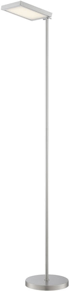 Lite Source Laik 1-Light LED Floor Lamp Silver LS-82366