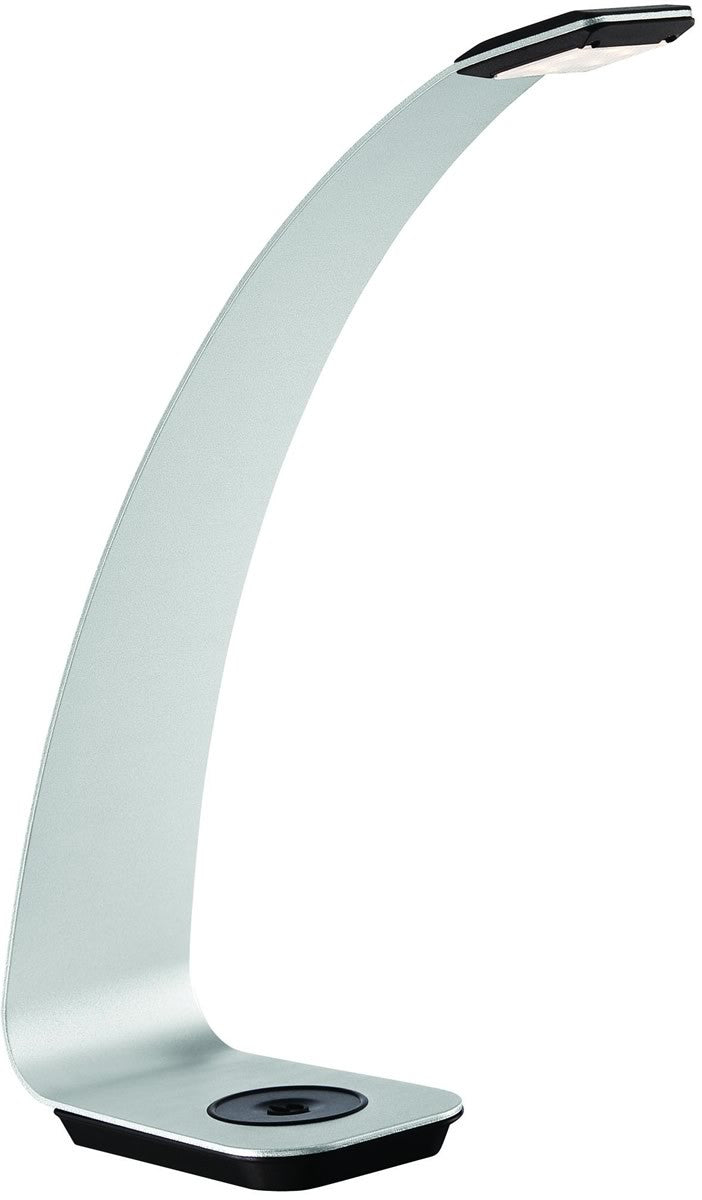 Lite Source Luce 1-Light LED Desk Lamp Silver LS-22396SILV