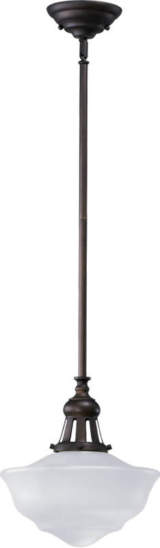 Quorum 1-Light Pendant Oiled Bronze 801-12-186